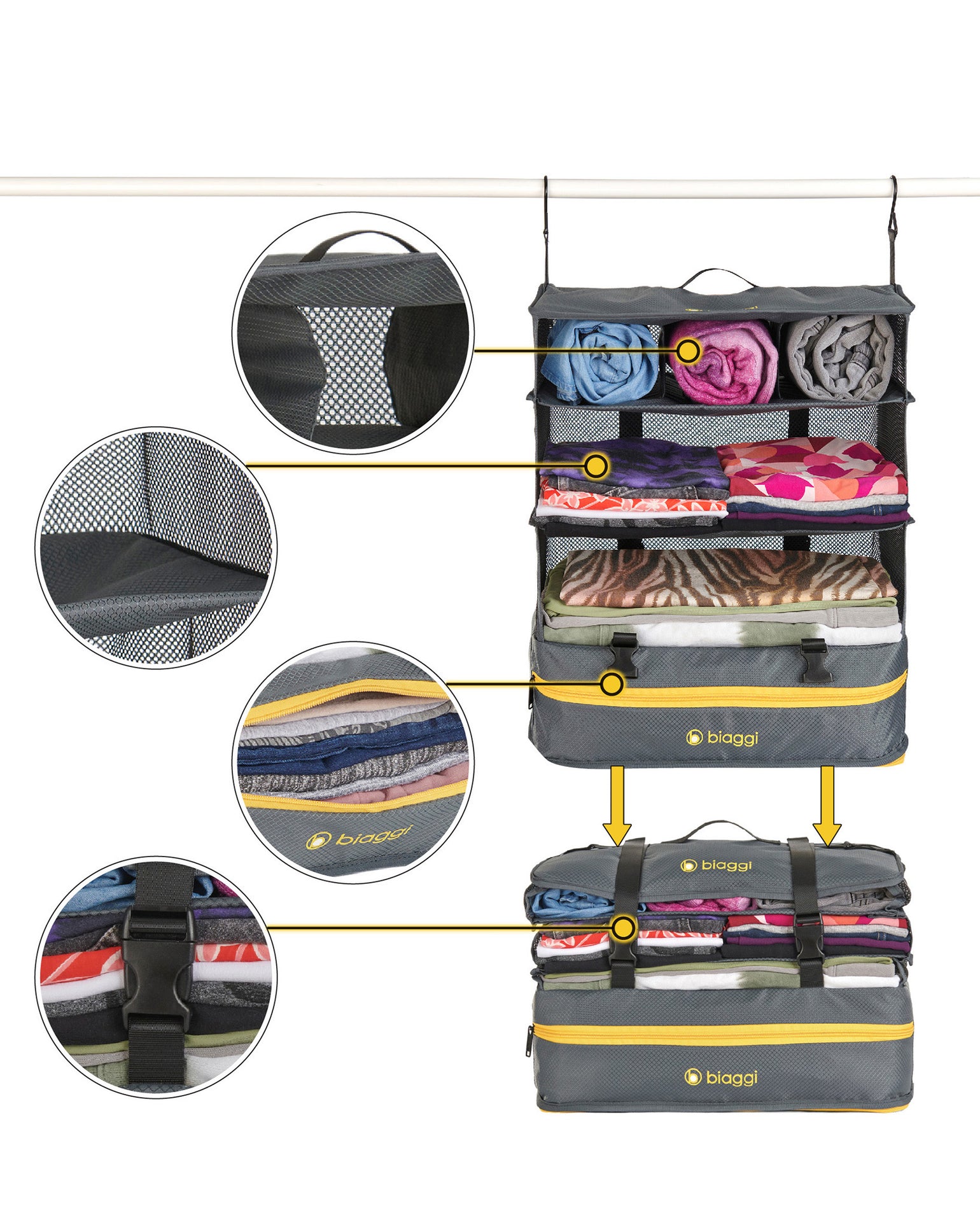 Hangmates Hanging Zipcube-Large – Biaggi
